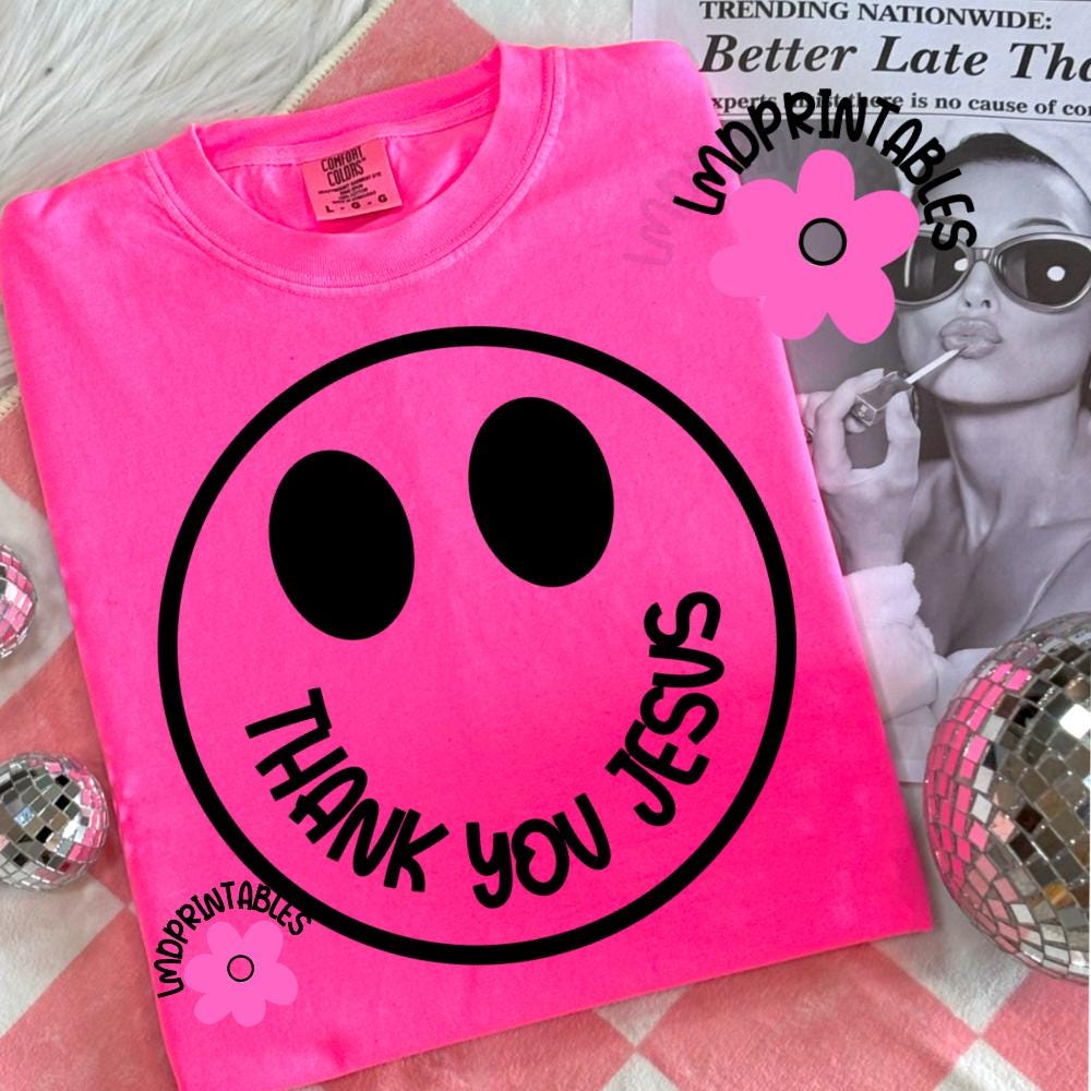 Christian Smiley Bundle Png, Thank You Jesus Png, God Png, Smiley Faith ...