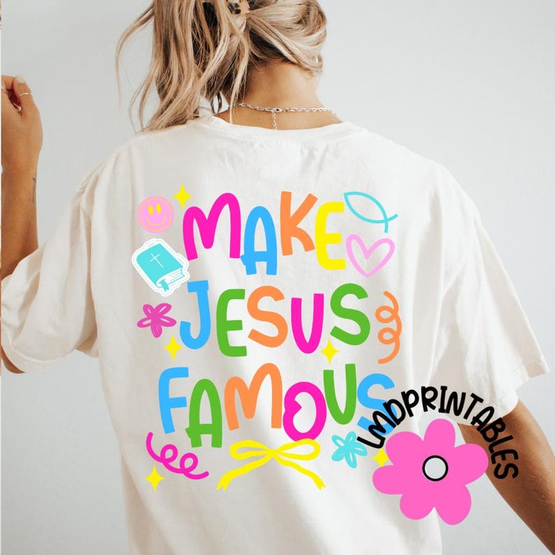 Christian PNG, Make Jesus Famous Png, Jesus Png, God Png, Smiley Faith ...