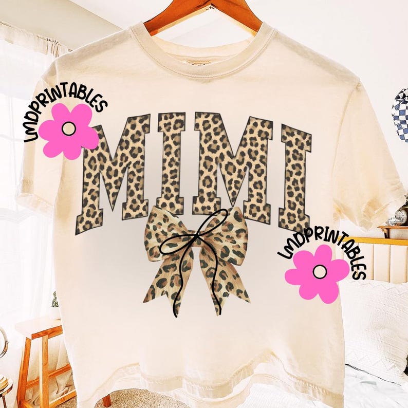 Mimi Leopard Print Mimi Coquette PNG, Retro Mimi Png Sublimation T ...