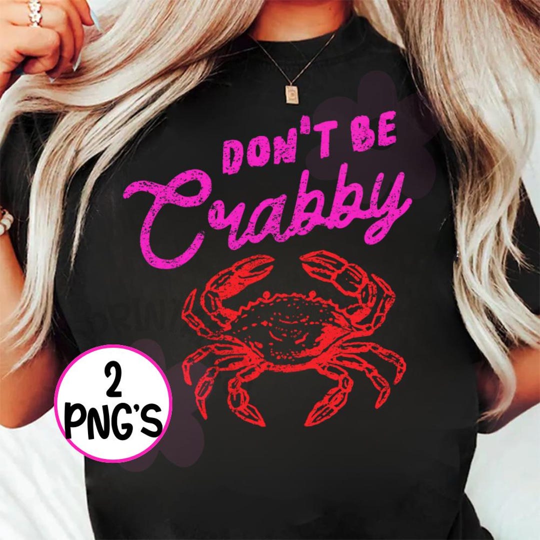 Crab Png, Beach Png, Funny Png, Don't Be Crabby Png, Vacation Png ...