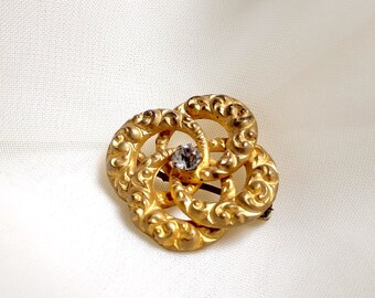 Victorian Brooch Love Knot - Etsy