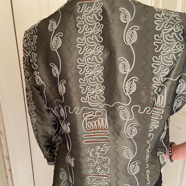 Embroidered Jacket - Etsy