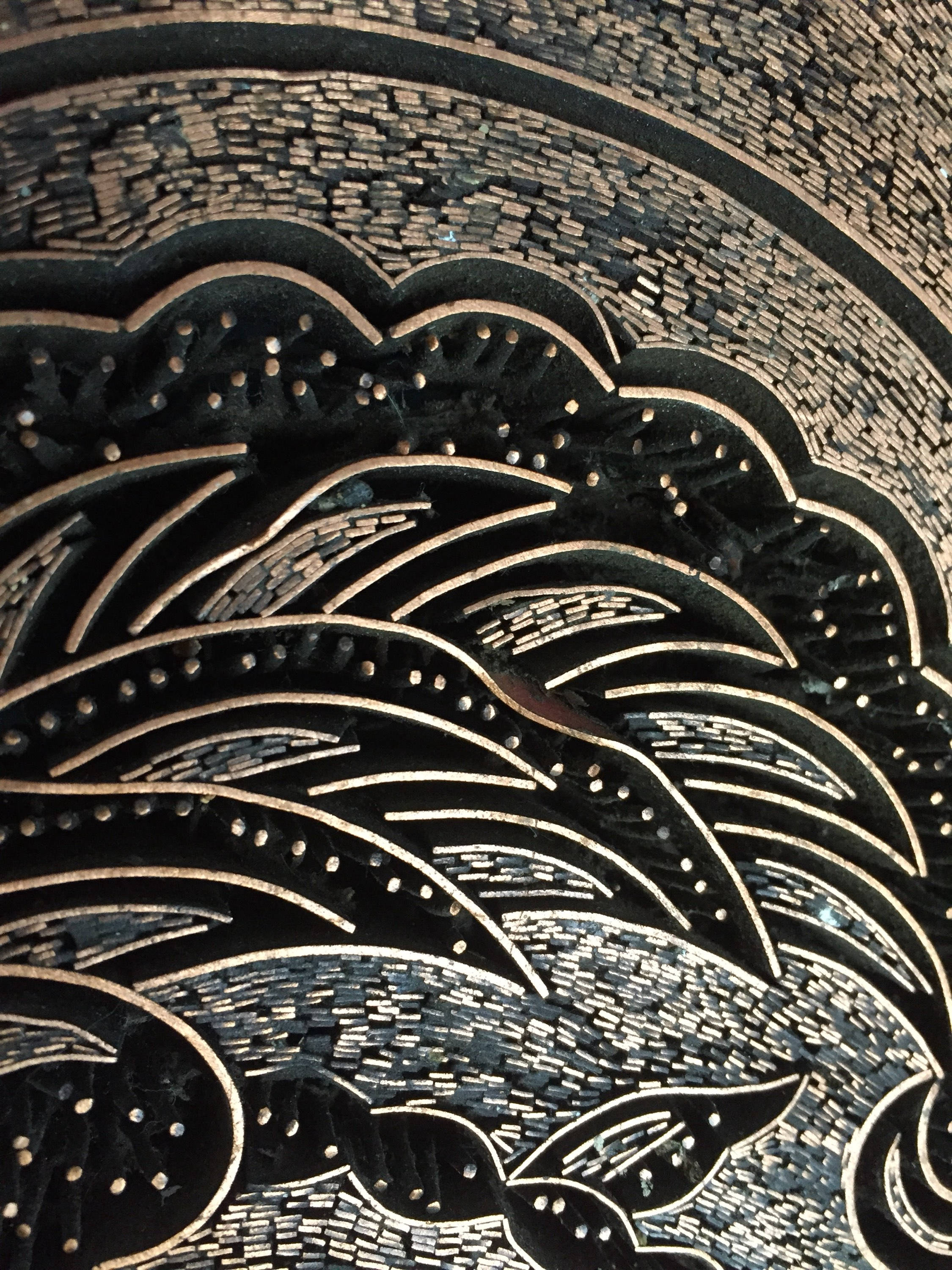 Indonesian Antique Copper Tjaps Fabric Batik Stamps | Etsy