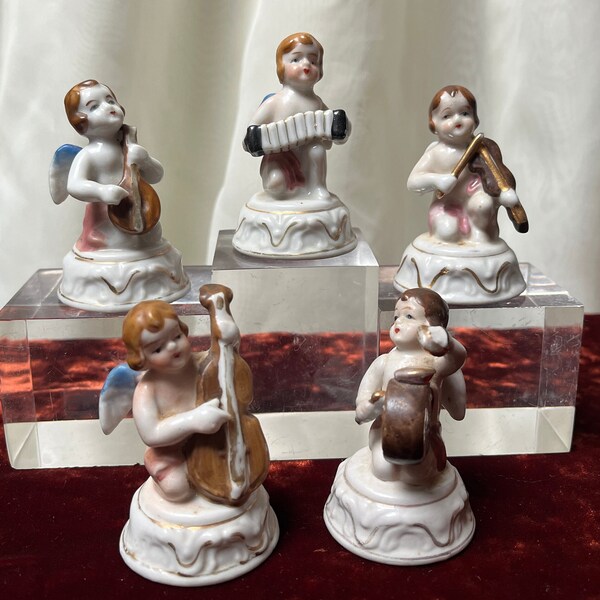 Dresden Porcelain Angels - Etsy