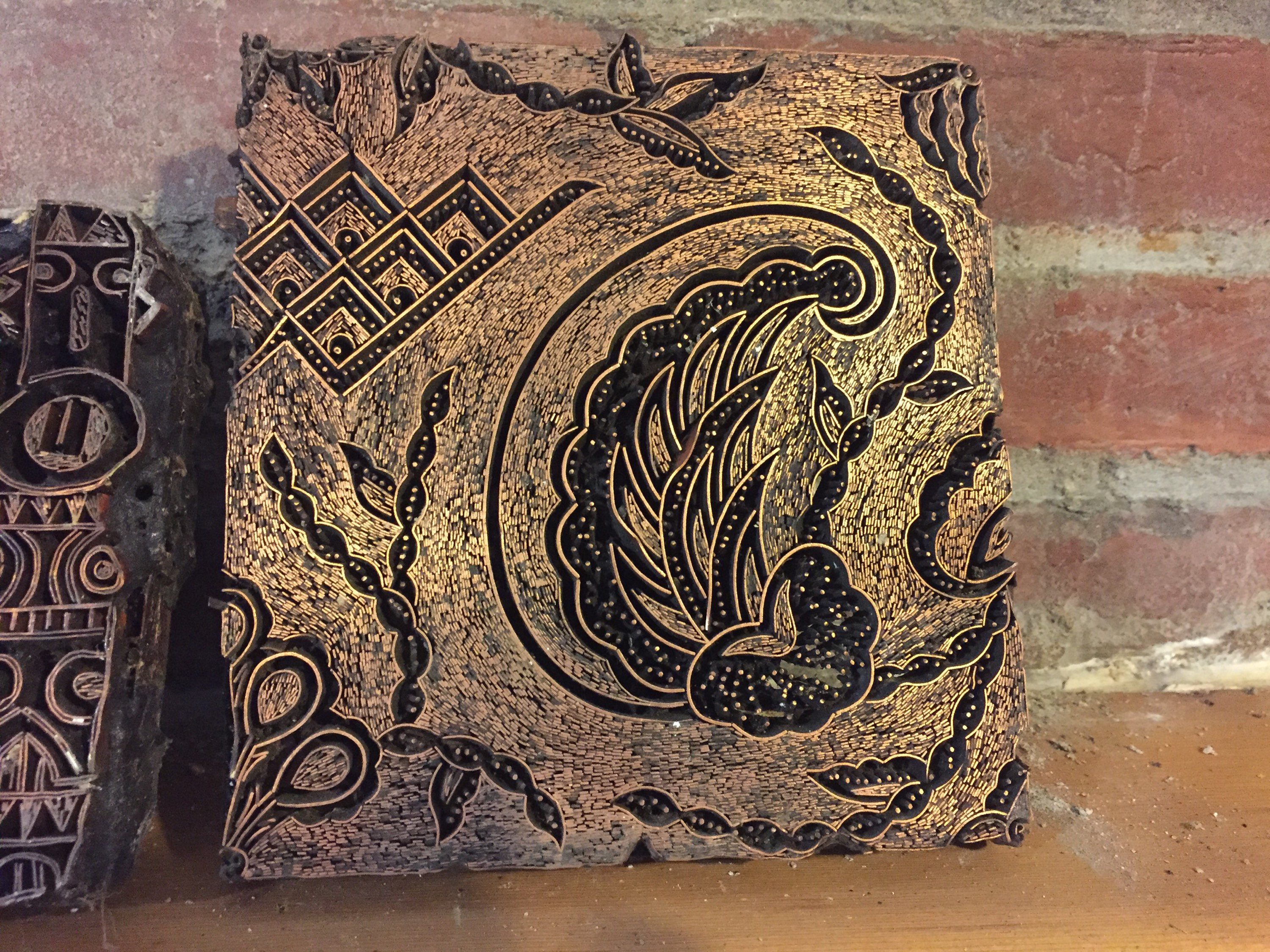 Indonesian Antique Copper Tjaps Fabric Batik Stamps - Etsy