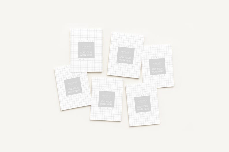 Mockup for Printable Card Sellers Blank 3x4/2.75x3.75 Vertical Deck ...