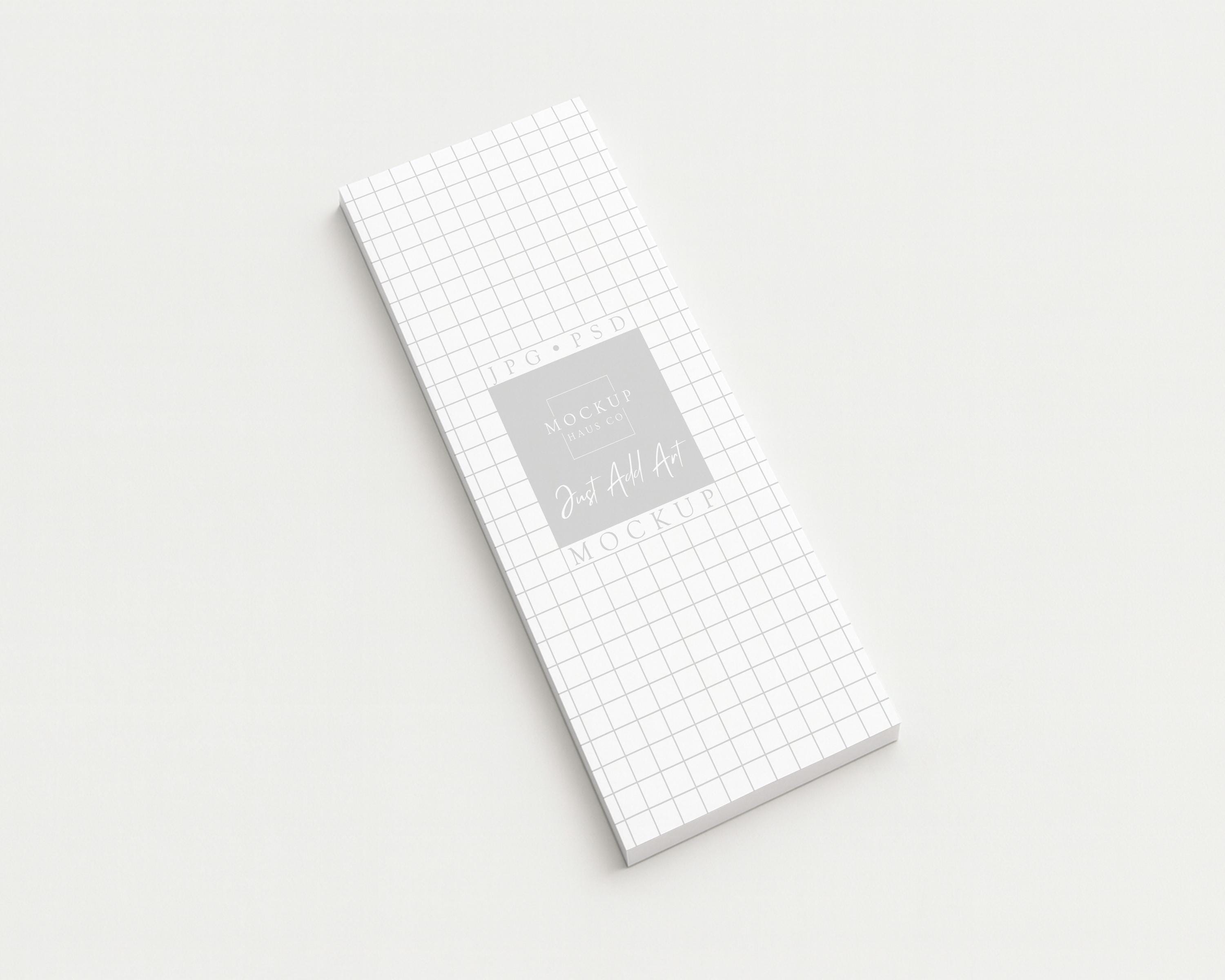 Notepad Mockup 3.5x8.5