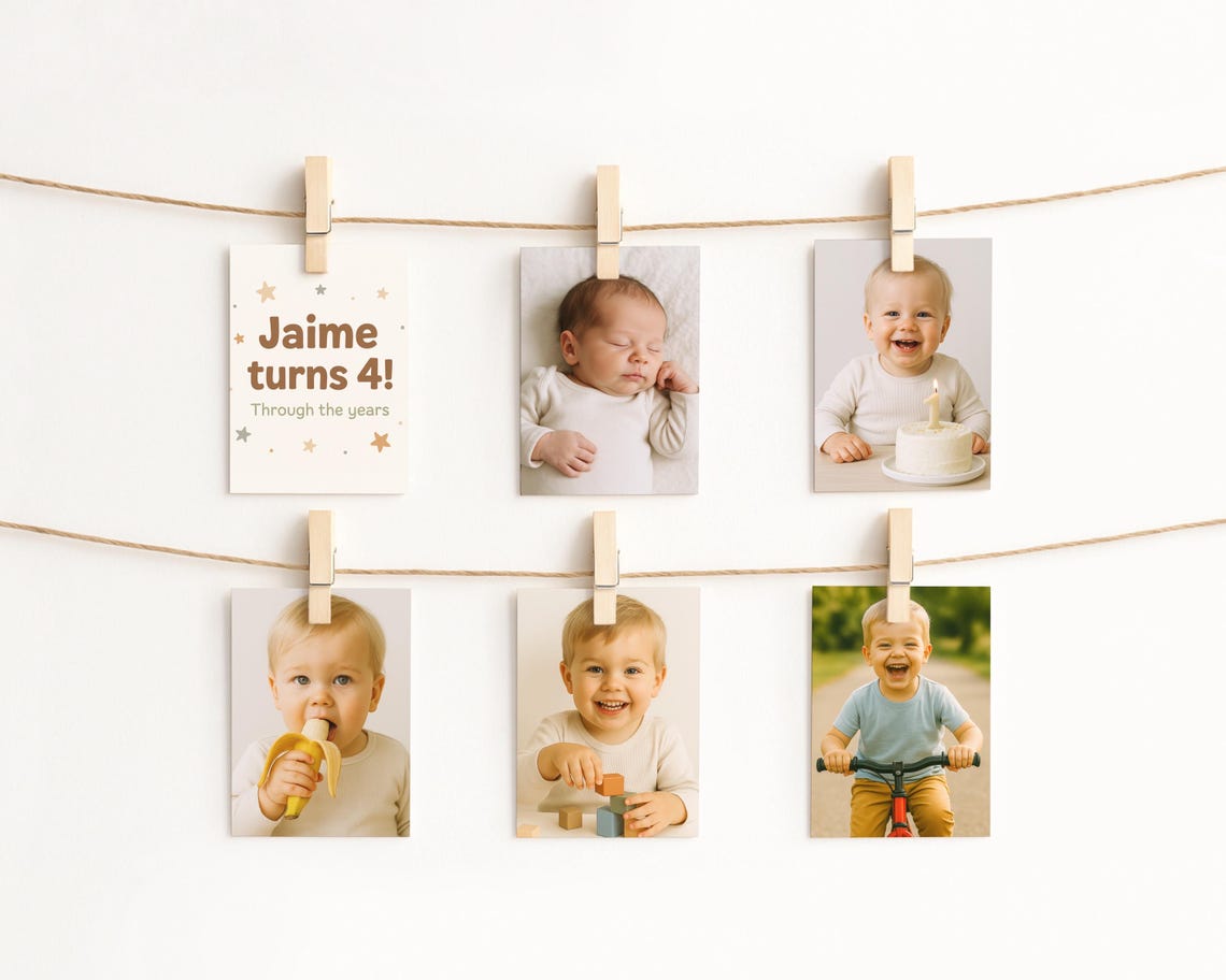 A6 Card Mockup for Printable Affirmation Sets Baby Milestone Cards ...