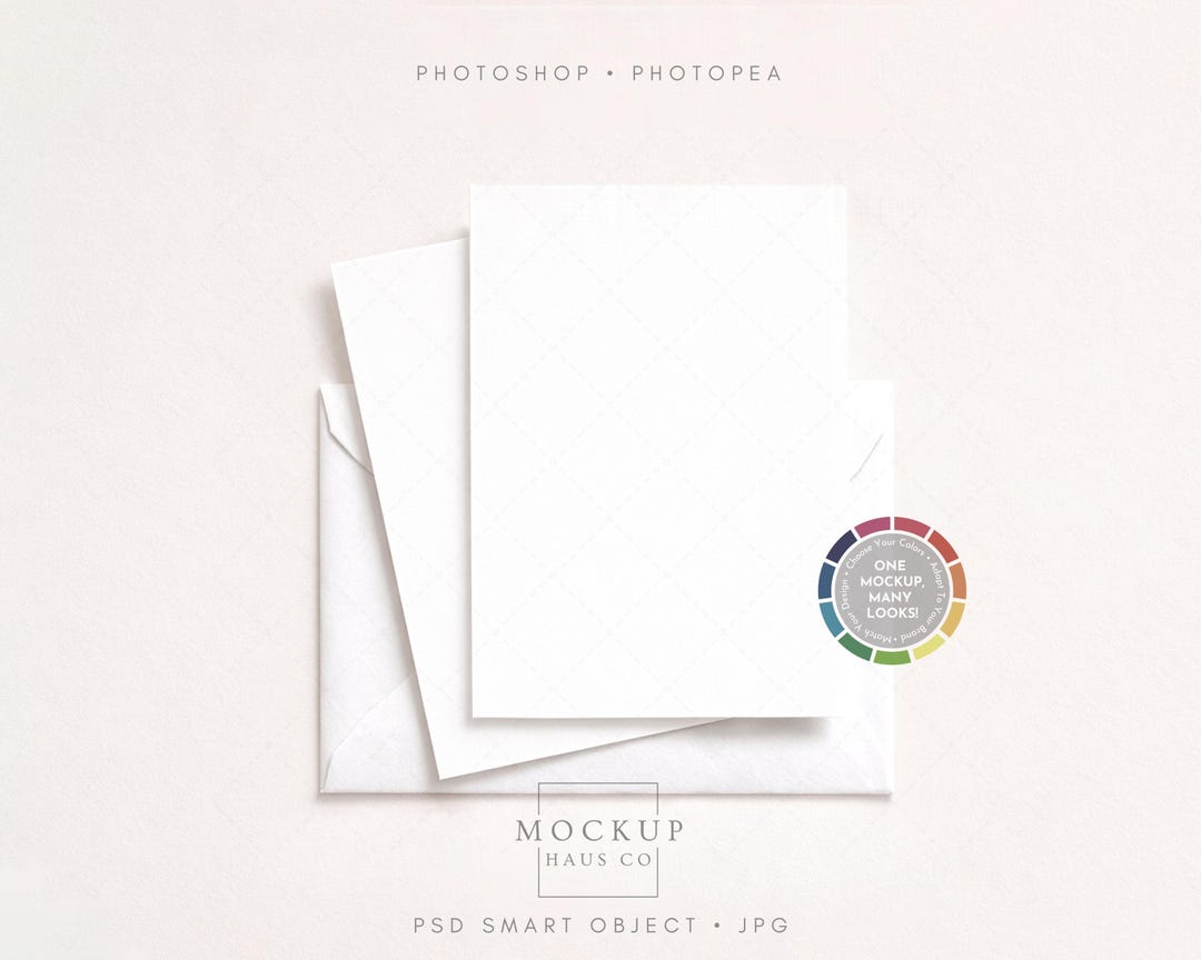 Mockup de convite em PSD com vista plana | Mockup de cartão frente e ...