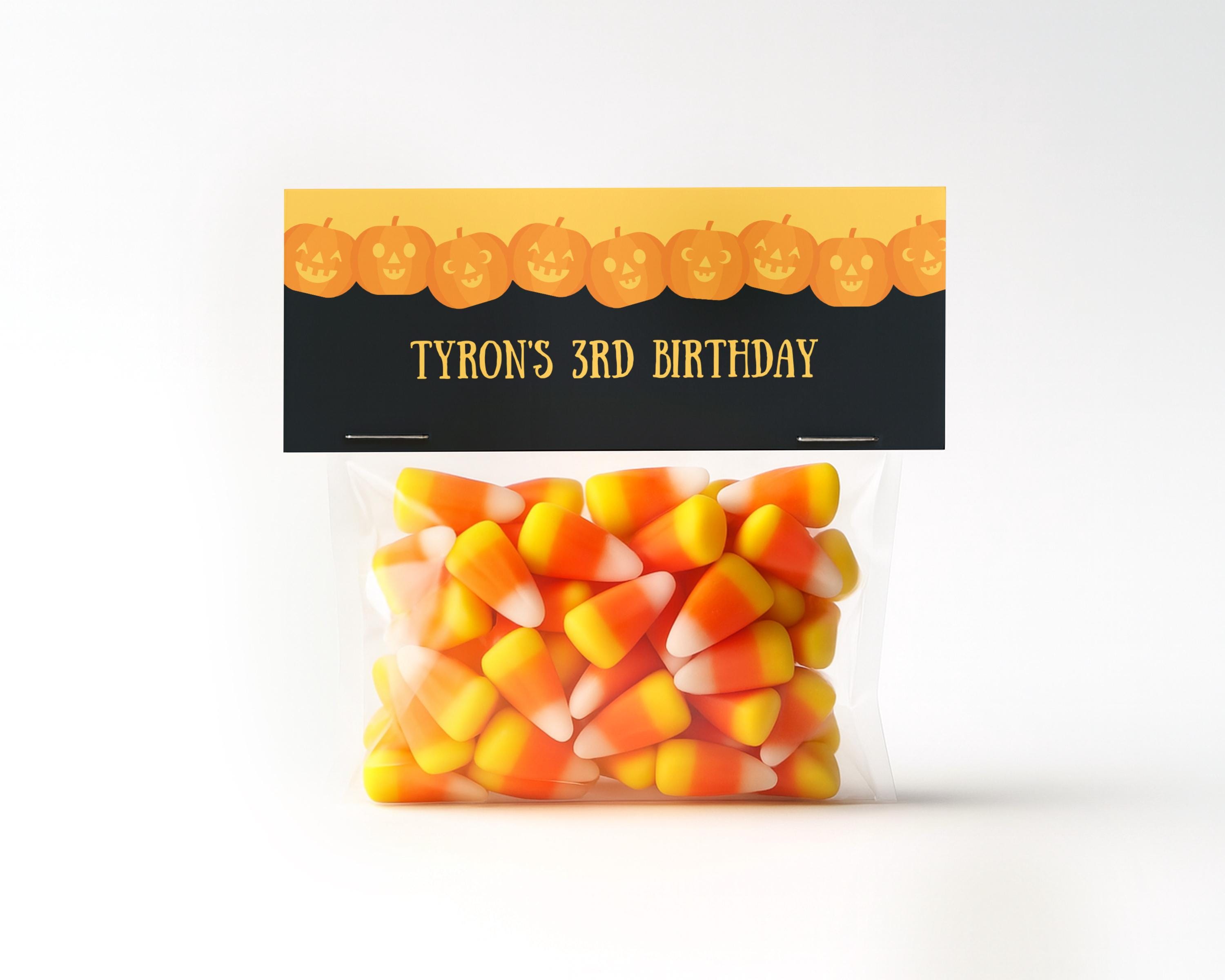 Treat Bag Topper Mockup PSD for Halloween Printable Designers Packaging ...