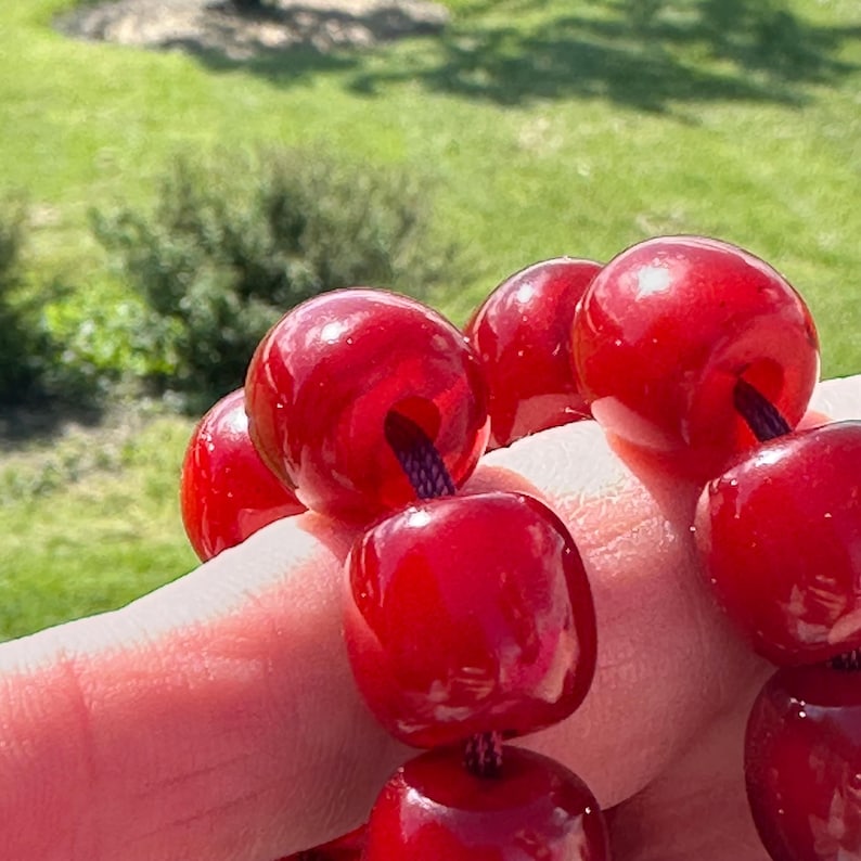 Rare Bakelite Corba Islamic Prayer Beads, Tesbih, 33 Beads Antique ...