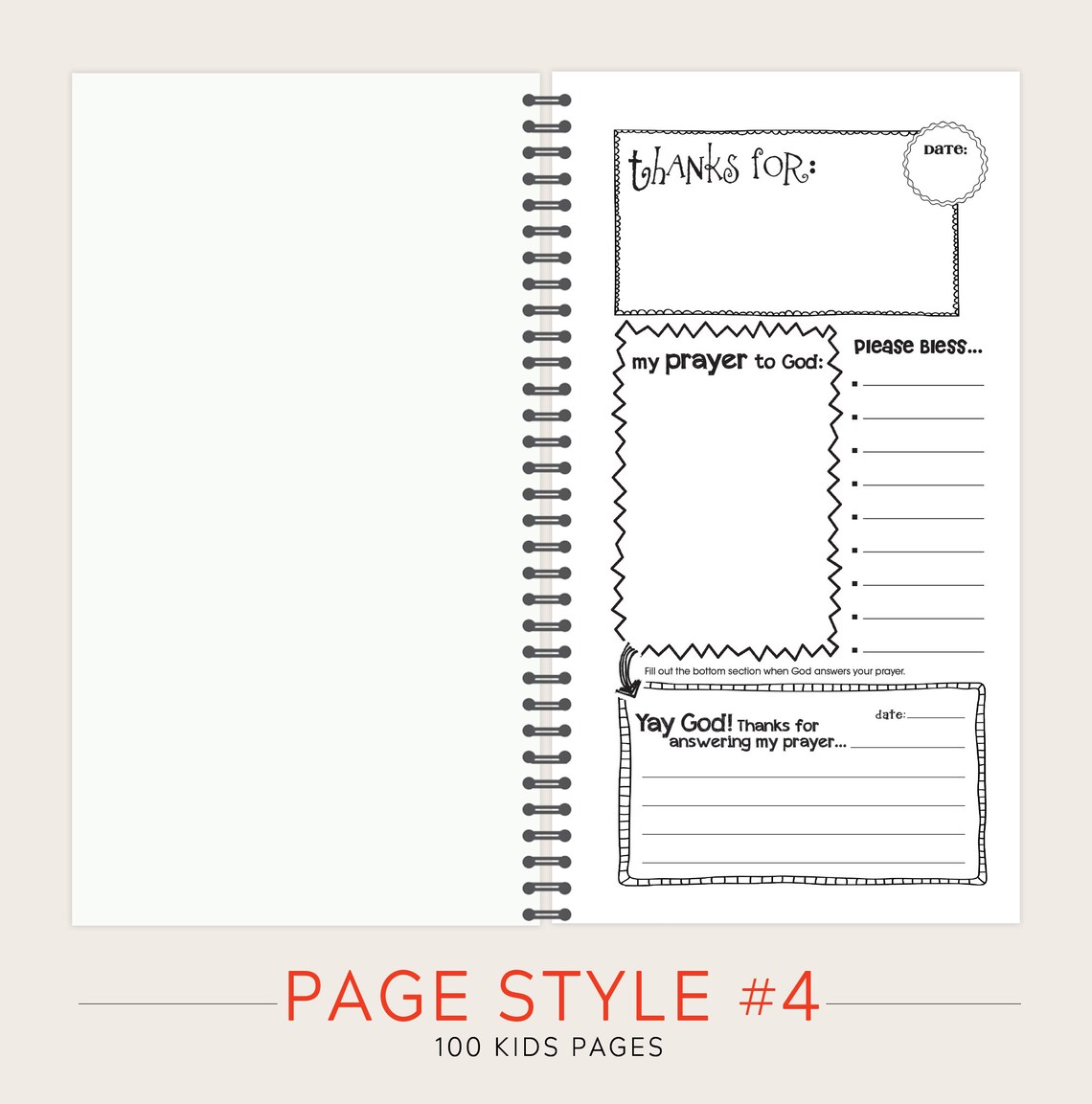 One Day at a Time Journal / Prayer Journal / Personalized | Etsy