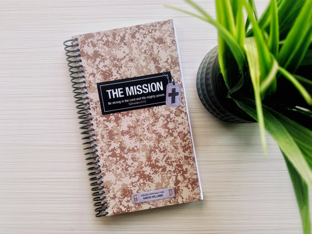 Desert Camo Journal for Men: Personalized Military Gift - Etsy