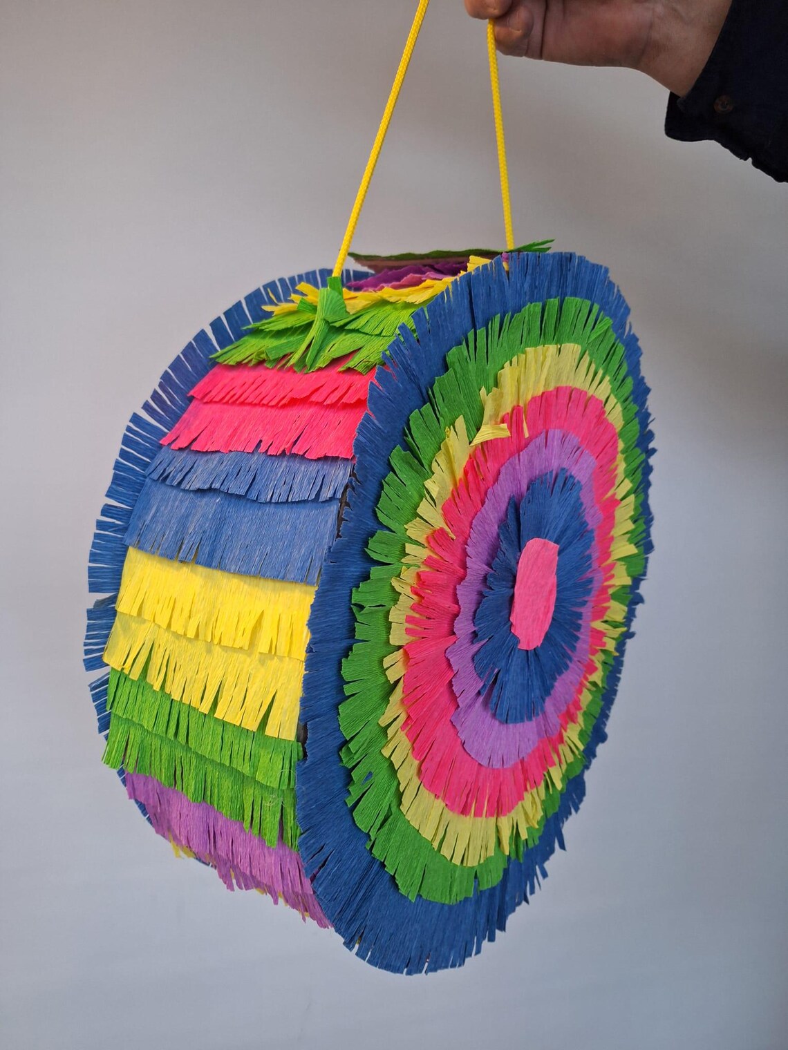Rainbow Circle Piñata | Kids Birthday Decor - Etsy