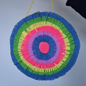 Rainbow Circle Piñata | Kids Birthday Decor - Etsy