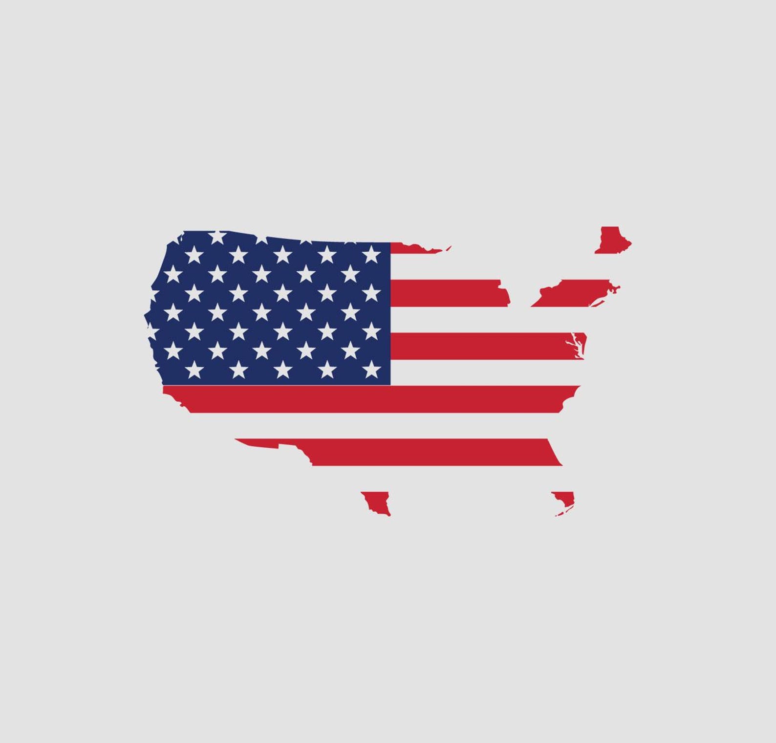 USA Flag Vector Clipart Bundle: Patriotic American Designs (digital ...