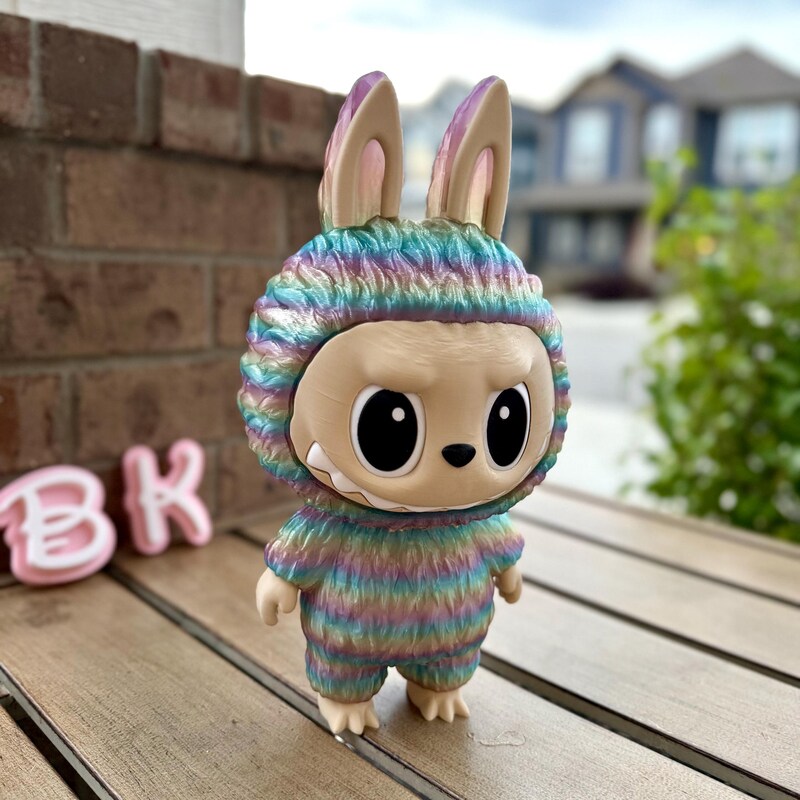 Mini Labubu Figurine - Etsy