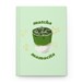 Matcha Mamacita Hardcover Matte Journal and Diary, Fun Foodie Notebook ...