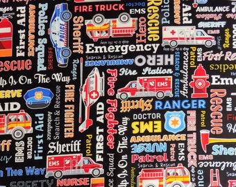 Ambulance Fabric large Scale First Responders Vehicles by ...
