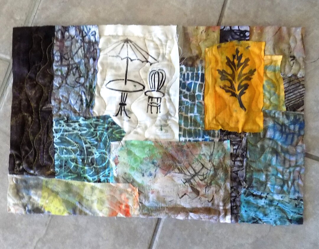 Fiber Art Unfinished Textile Art - Etsy