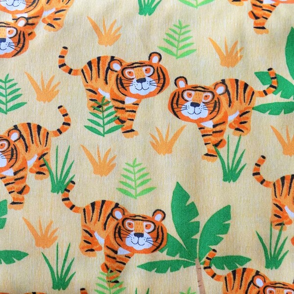 Tiger Fabric - Etsy