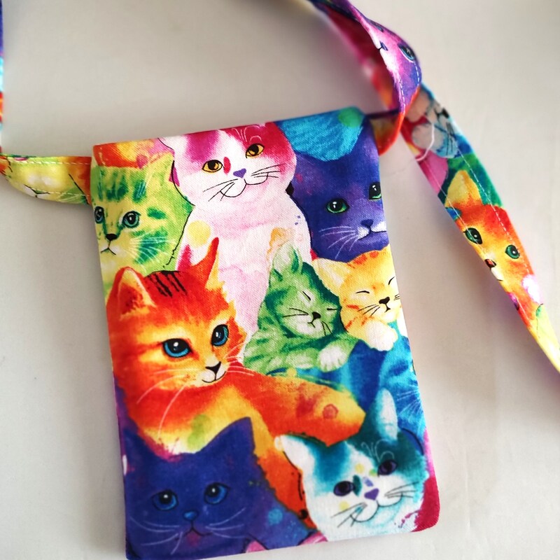 Cat Cell Phone Lanyard - Etsy