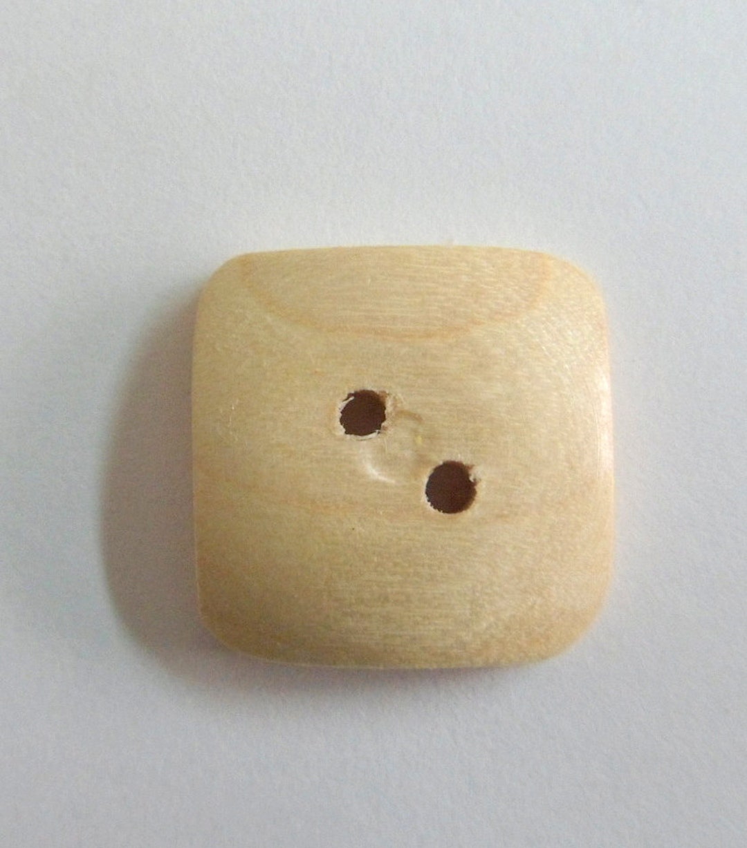 Square Handmade Buttons Maple Wood Buttons 5/8" Square - Etsy