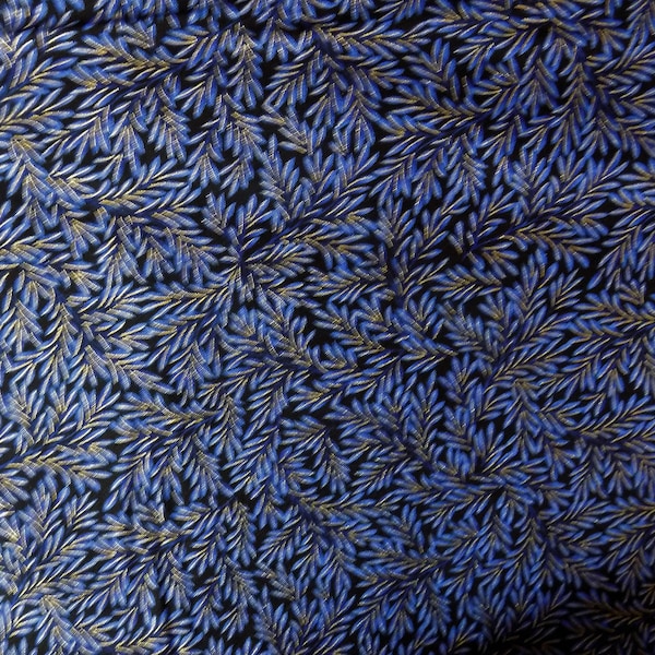 Navy and Gold Fabric - Etsy