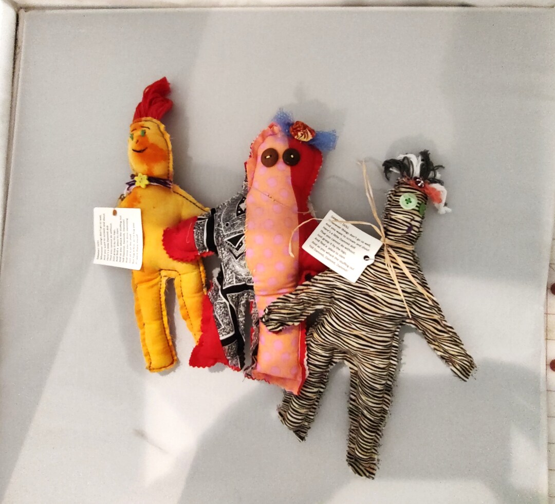 Damn It Doll: Recycled Fabric Stress Relief Gift - Etsy
