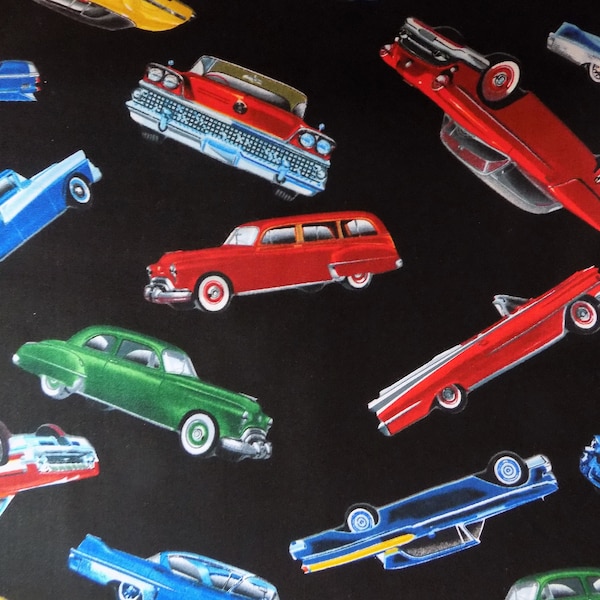 Vintage Car Fabric - Etsy