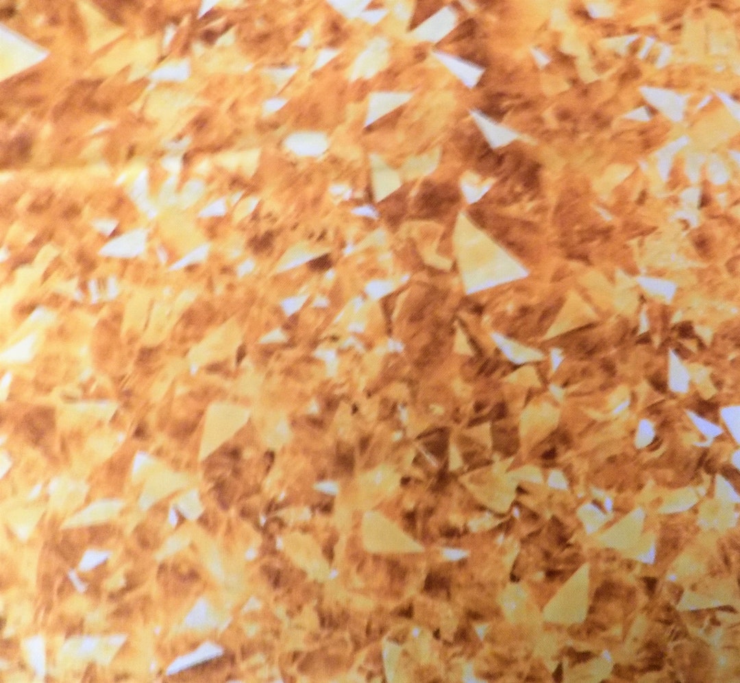 Yellow Gold Fabric Cotton Fabric Be Jeweled From Benartex Quilting ...