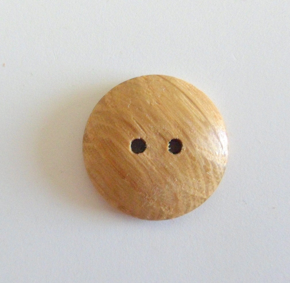 Oak Wood Buttons Round or Square Buttons 5/8 Buttons | Etsy