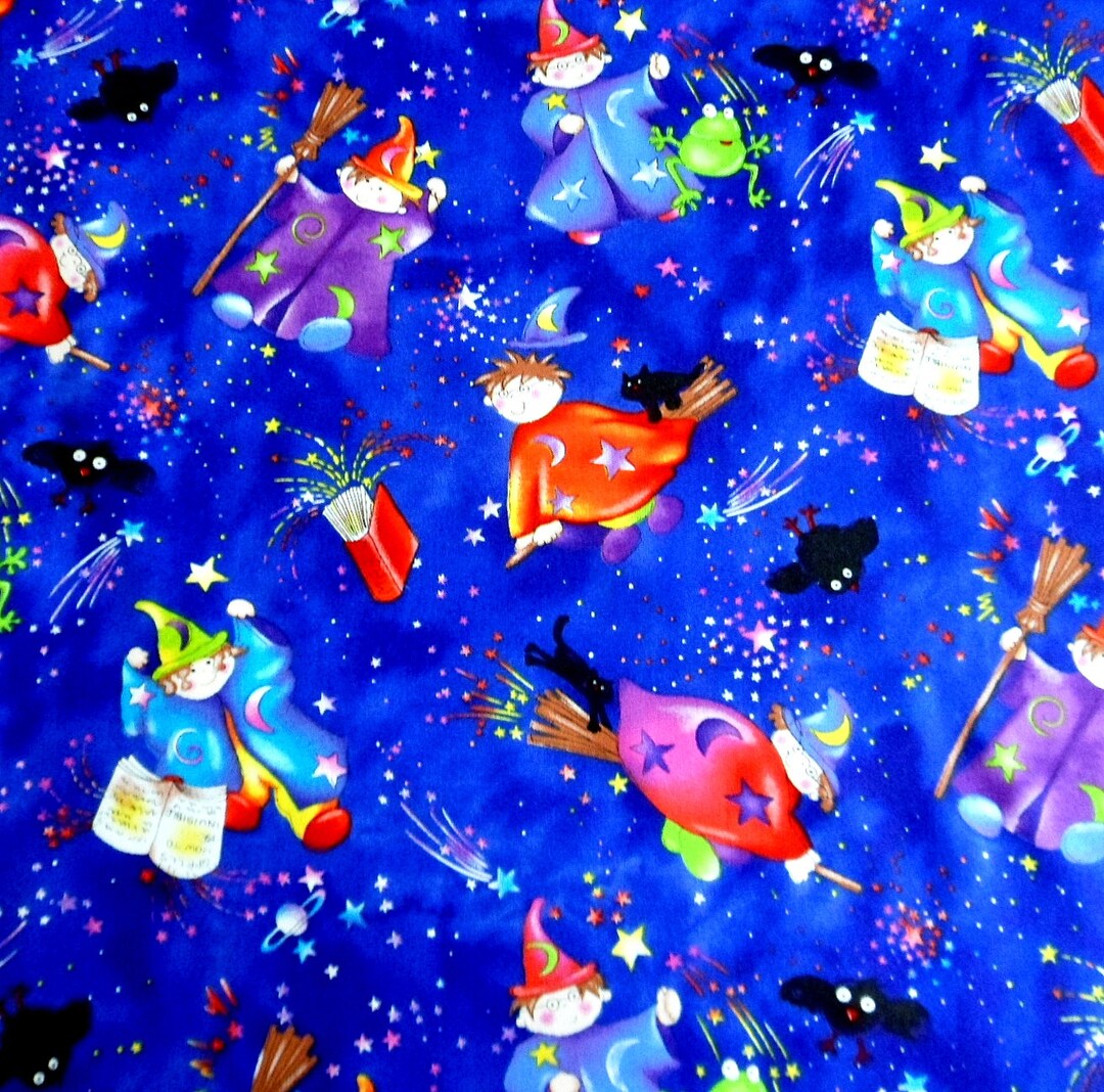 Wizard Fabric Cotton Fabric Sewing Supply Quilting Supply Timeless ...