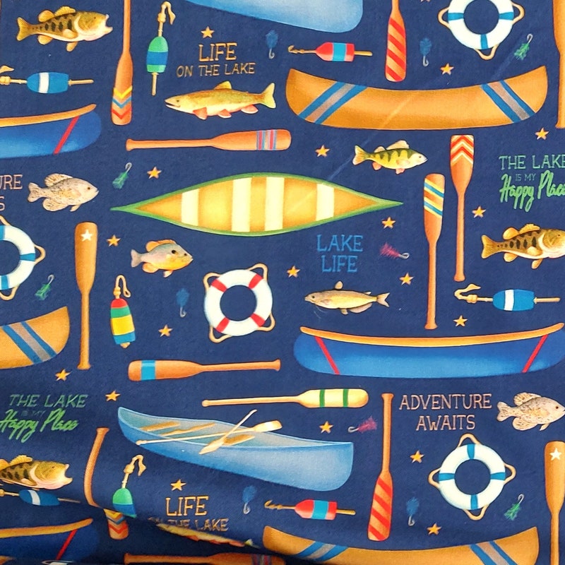Lake Fabric - Etsy