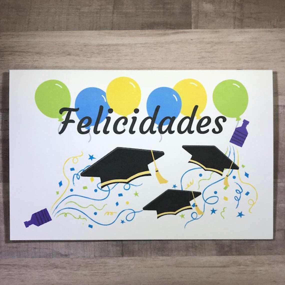 Spanish Graduation Card, Tarjeta De Graduación, Graduation Card in ...