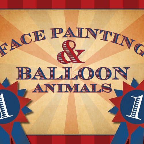 County Fair Party Decor County Fair Game Sign PRINTABLE - Etsy