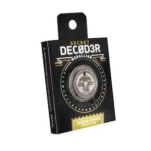 Secret Decoder Medallion - Etsy