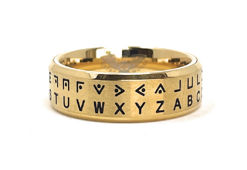 Secret Decoder Ring Pig Pen Cipher - Etsy