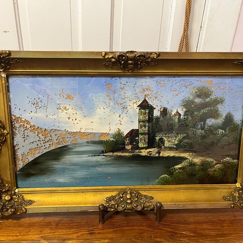 Reverse Painting - Etsy