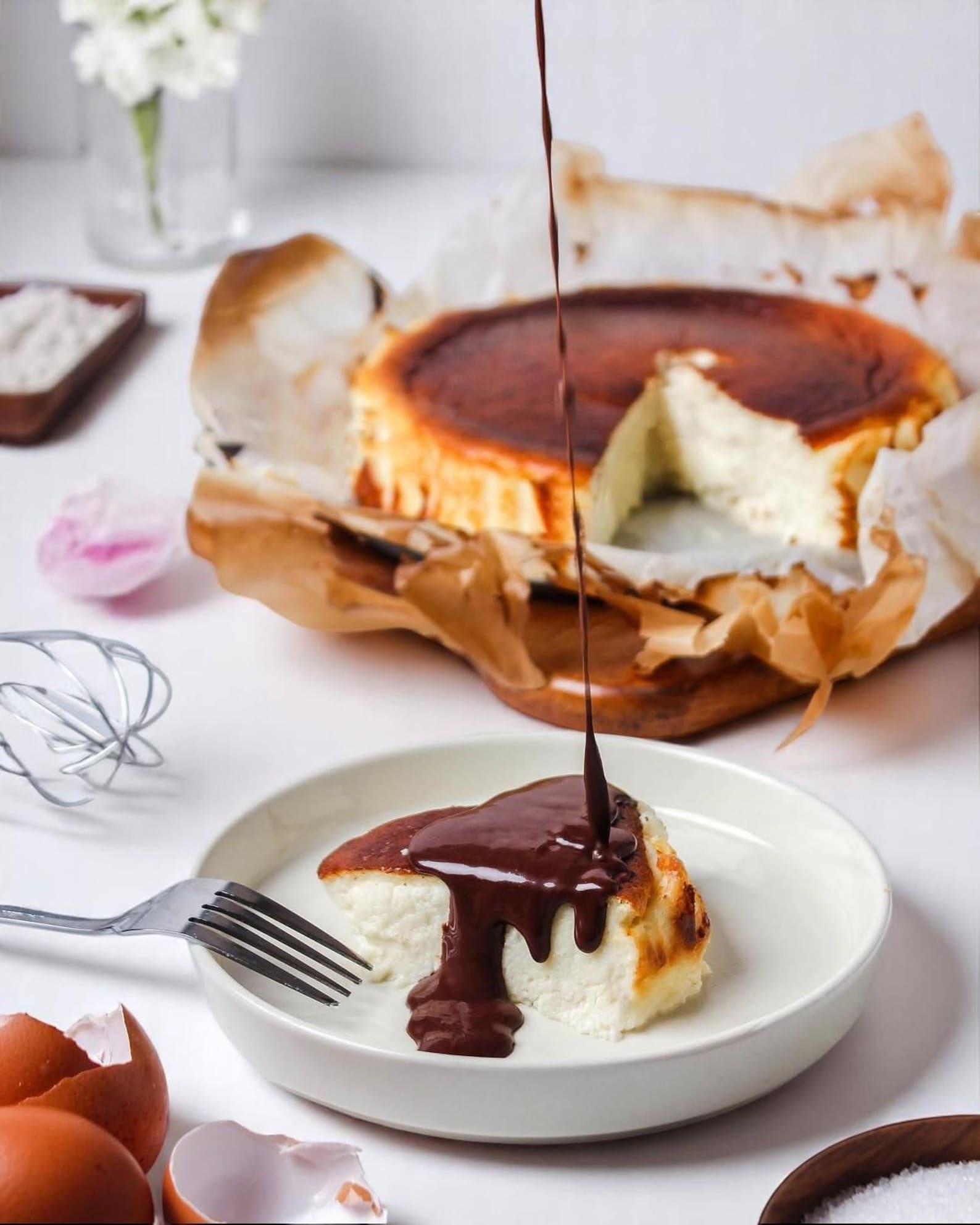 San Sebastian Cheesecake Recipe: Burnt Basque Dessert (PDF Download) - Etsy