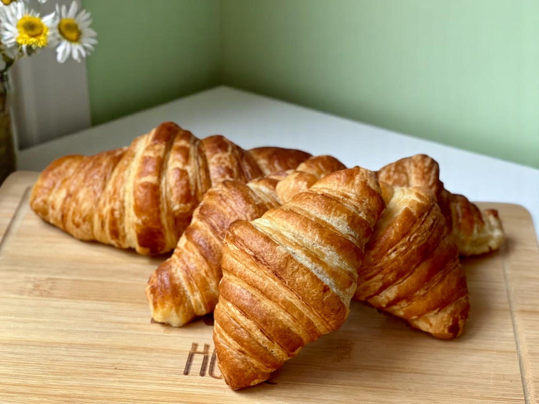 Artisan Sourdough Croissant Recipe, Flaky, Buttery, Naturally Leavened ...