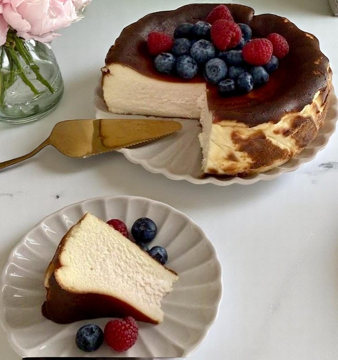 San Sebastian Cheesecake Recipe: Burnt Basque Dessert (PDF Download) - Etsy