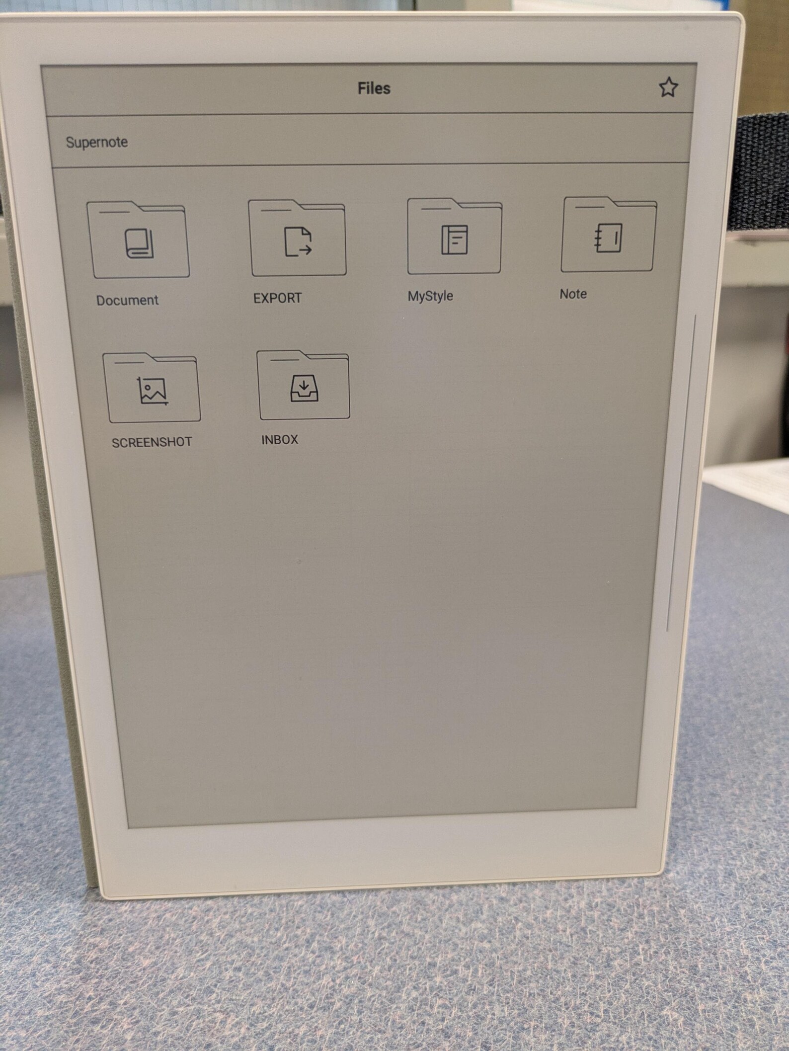 Weekly Schedule for Supernote - Etsy