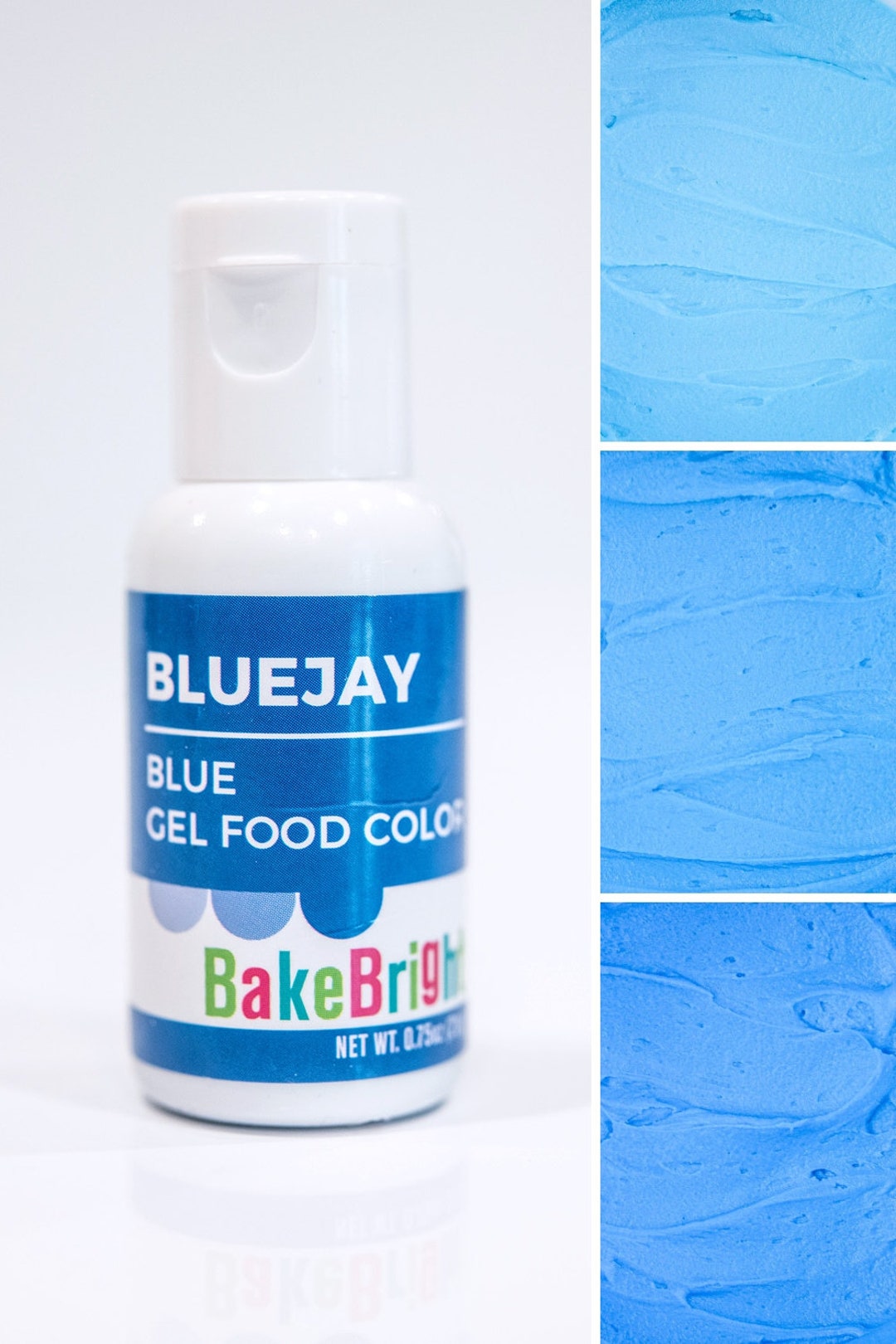 Bluejay Blue Food Coloring Gel for Cakes, Cookies, Frosting, Fondant ...