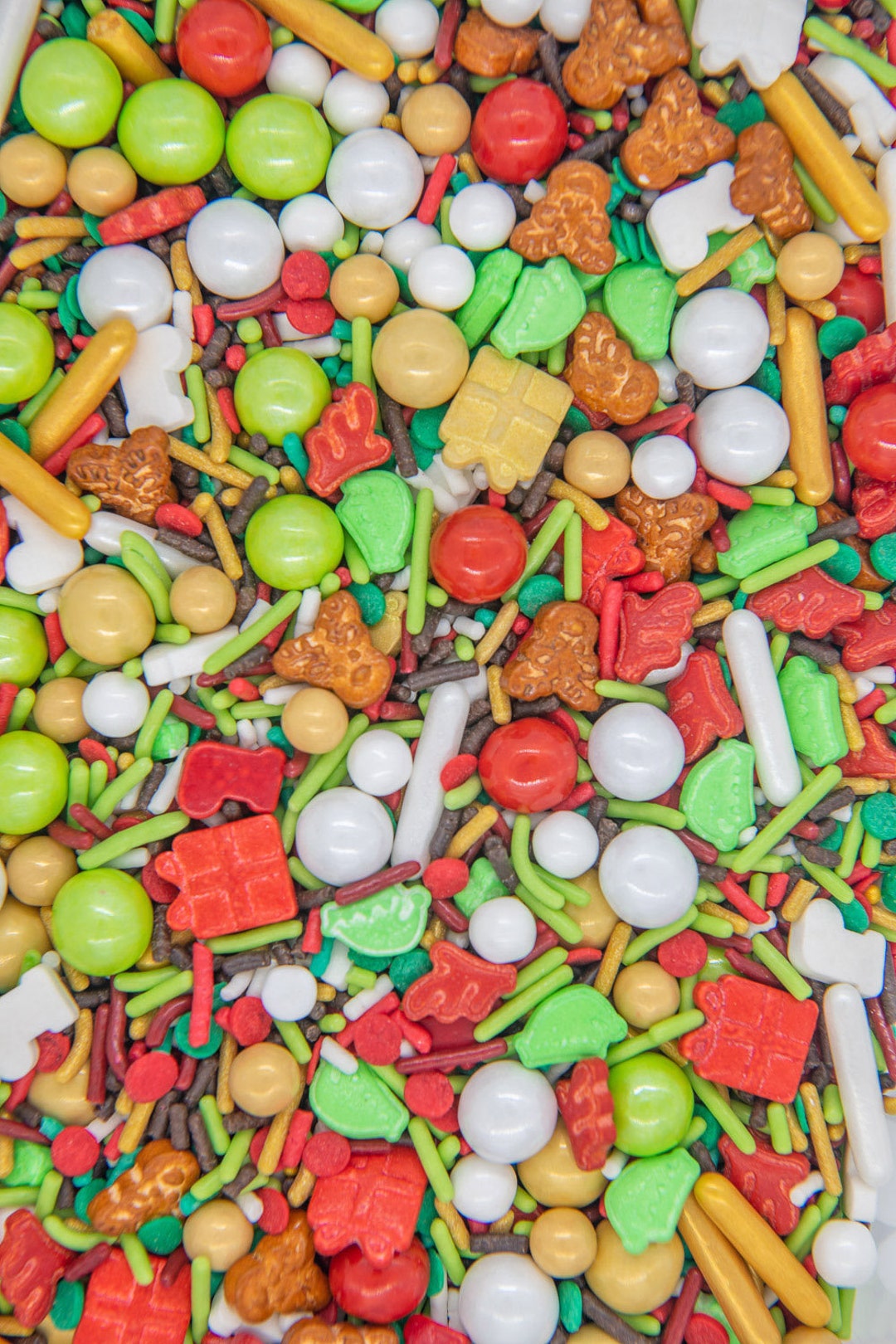 Sprinkles Mix Santa's Workshop Elf, Reindeer, Present, Stocking ...