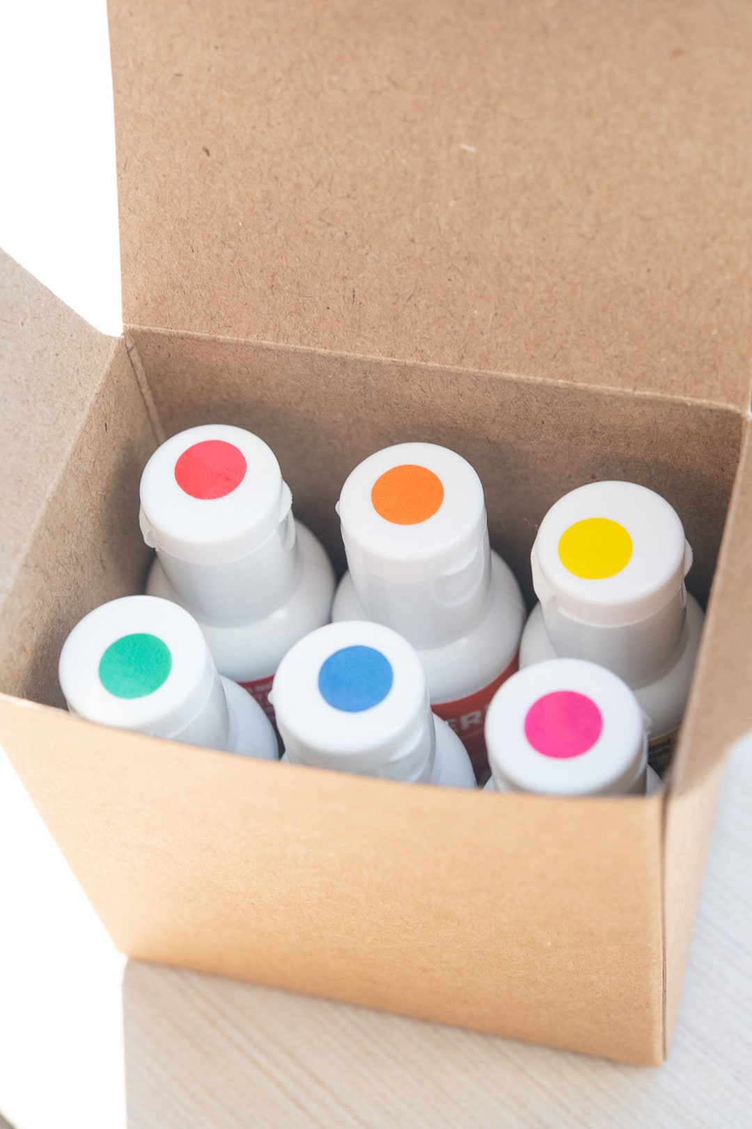 Rainbow Food Coloring Gel Set for Cakes, Cookies, Frosting, Fondant - 6 ...