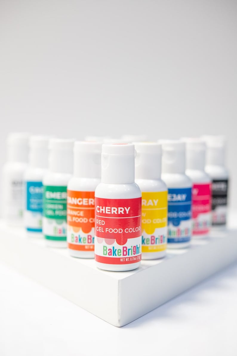 Food Coloring Gel Set for Cakes, Cookies, Frosting, Fondant - 12 Count ...