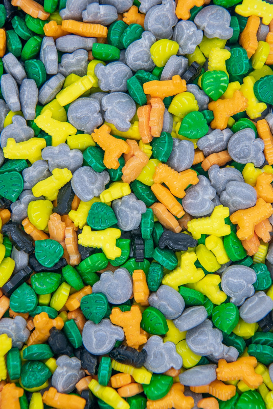 Candy Sprinkles: Jungle Mix | Candy Giraffe, Elephants, Toucan Mix ...