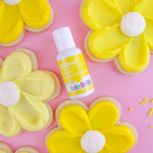 Sunray Yellow Food Coloring Gel for Cakes, Cookies, Frosting, Fondant ...