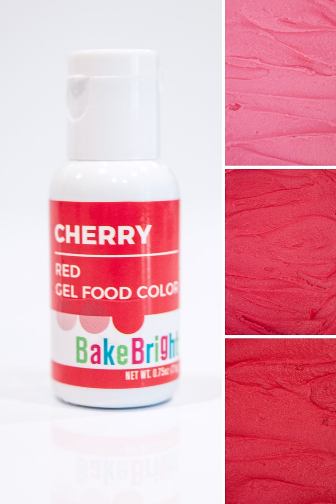 Cherry Red Food Coloring Gel for Cakes, Cookies, Frosting, Fondant ...